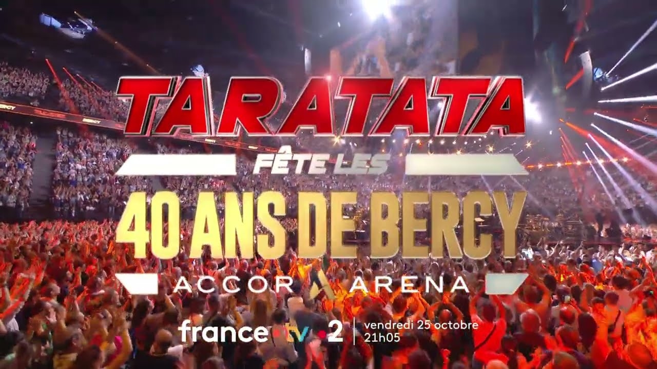 TARATATA célèbre les 40 ans de l'Accor Arena au profit de la recherche ...